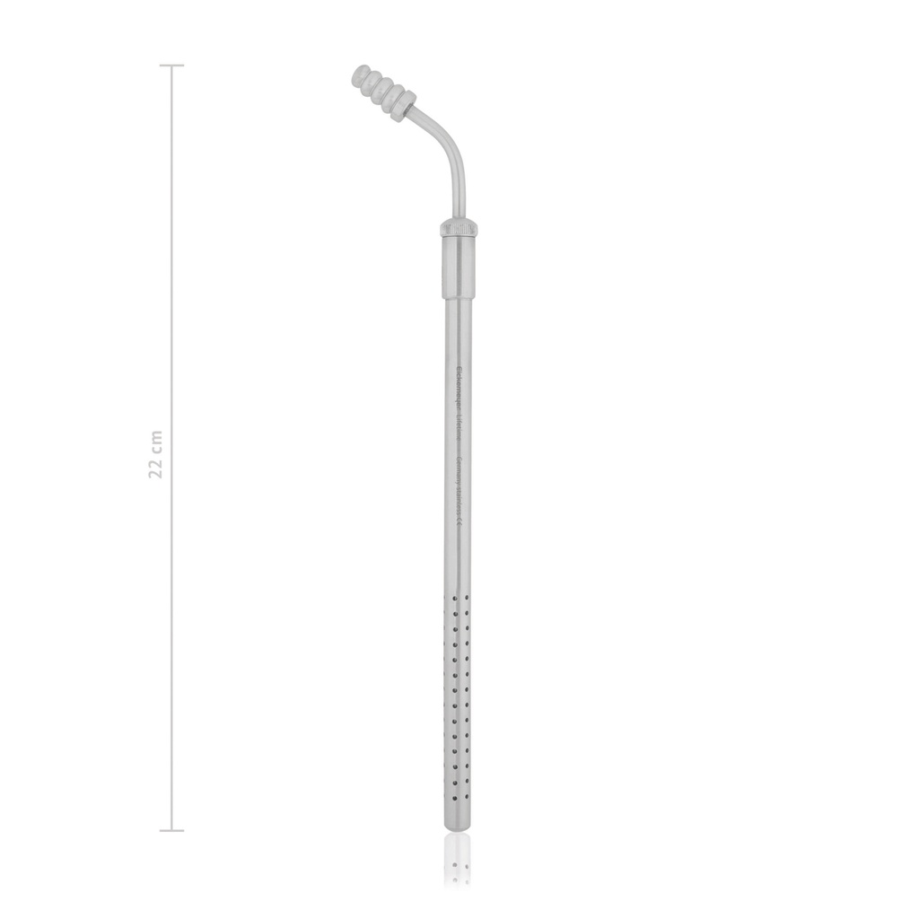 Suction Tip POOLE, Curved, 220mm x 8mm | Eickemeyer Veterinary ...