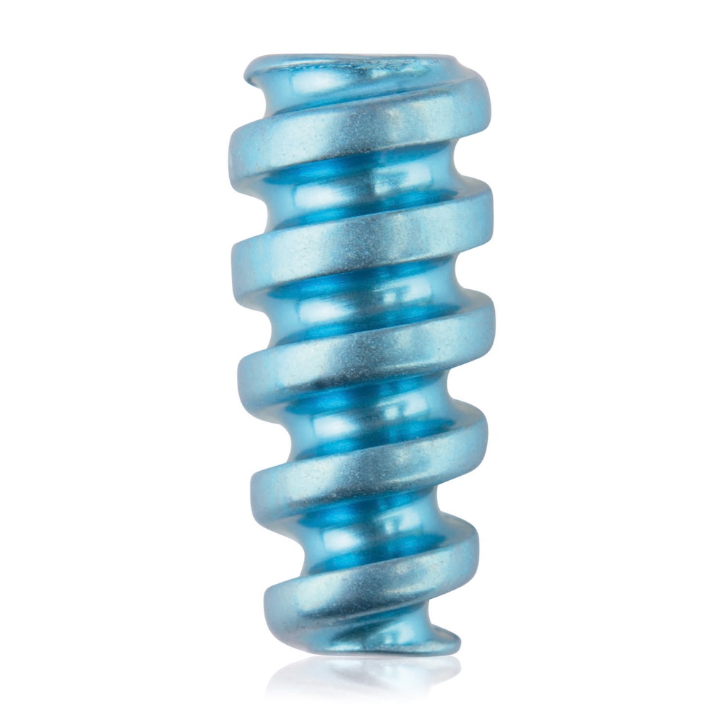 Zlig Screw (interference), cannulation Ø1.1mm, Titanium, Light Blue, Ø3 ...
